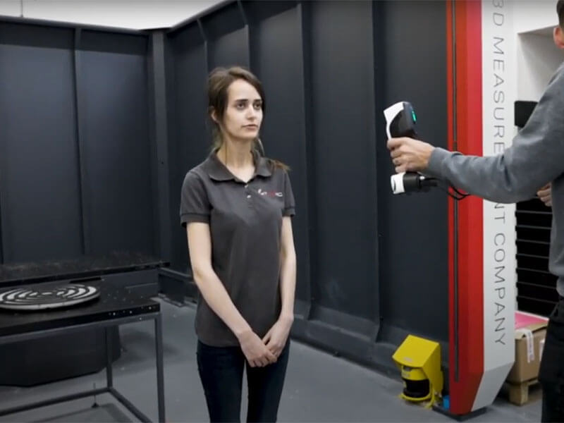 How to Scan Human Body with iReal 2E 3D Scanner - 3DeVOK