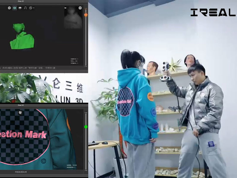 3D Full Body Scan Using iReal 2E - 3DeVOK