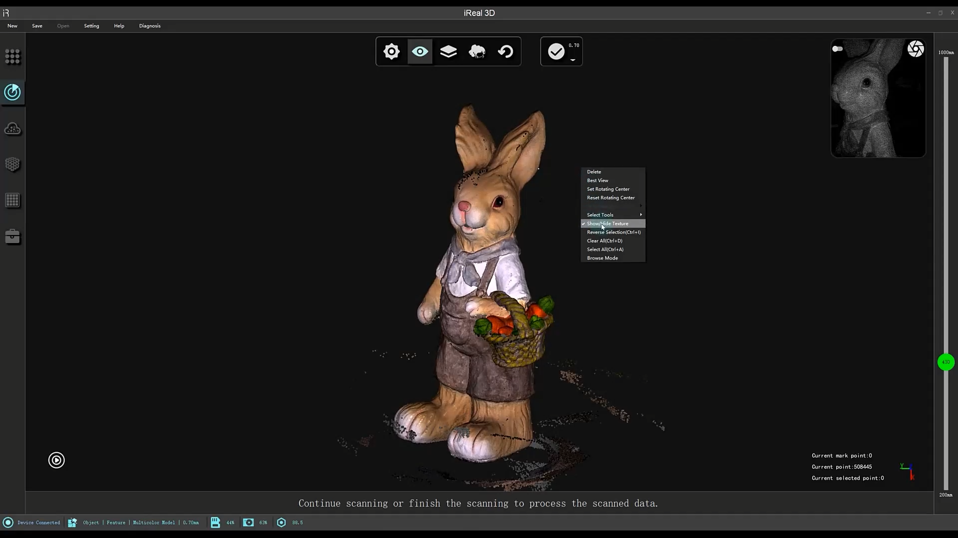 3DeVOK Scanning Process Demonstration - 3DeVOK