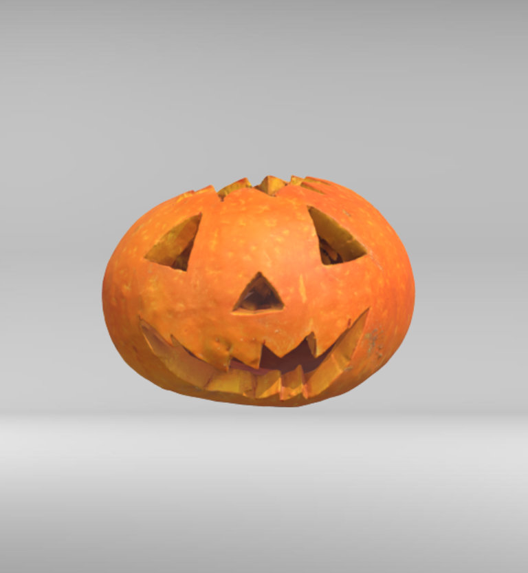 Halloween Pumpkin | 3D Laser Scanner - 3DeVOK