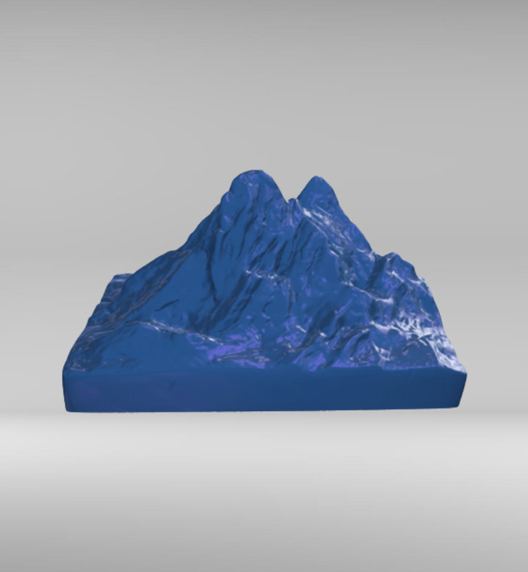 Model of Mount Fuji - 3DeVOK