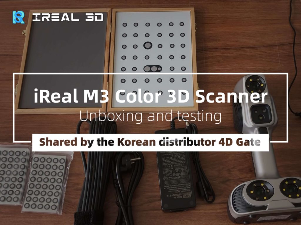 Versatile Professional-Grade 3D Scanner iReal M3 Unboxing and Testing ...