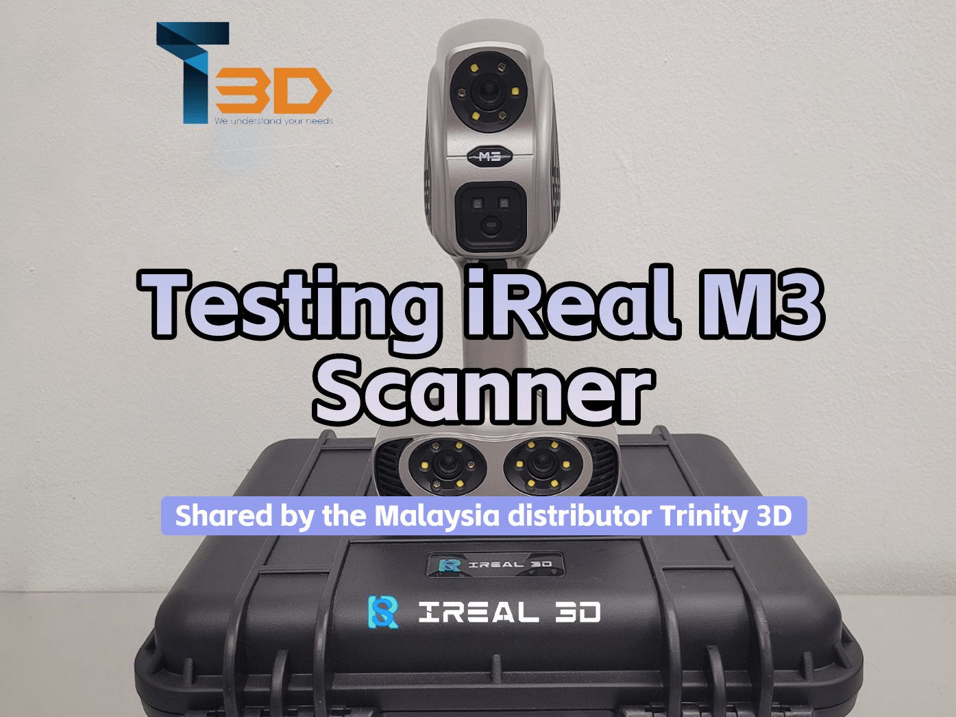 iReal M3 3D Scanning the Vehicle Griller Shutter - Shared By Trinity 3D ...