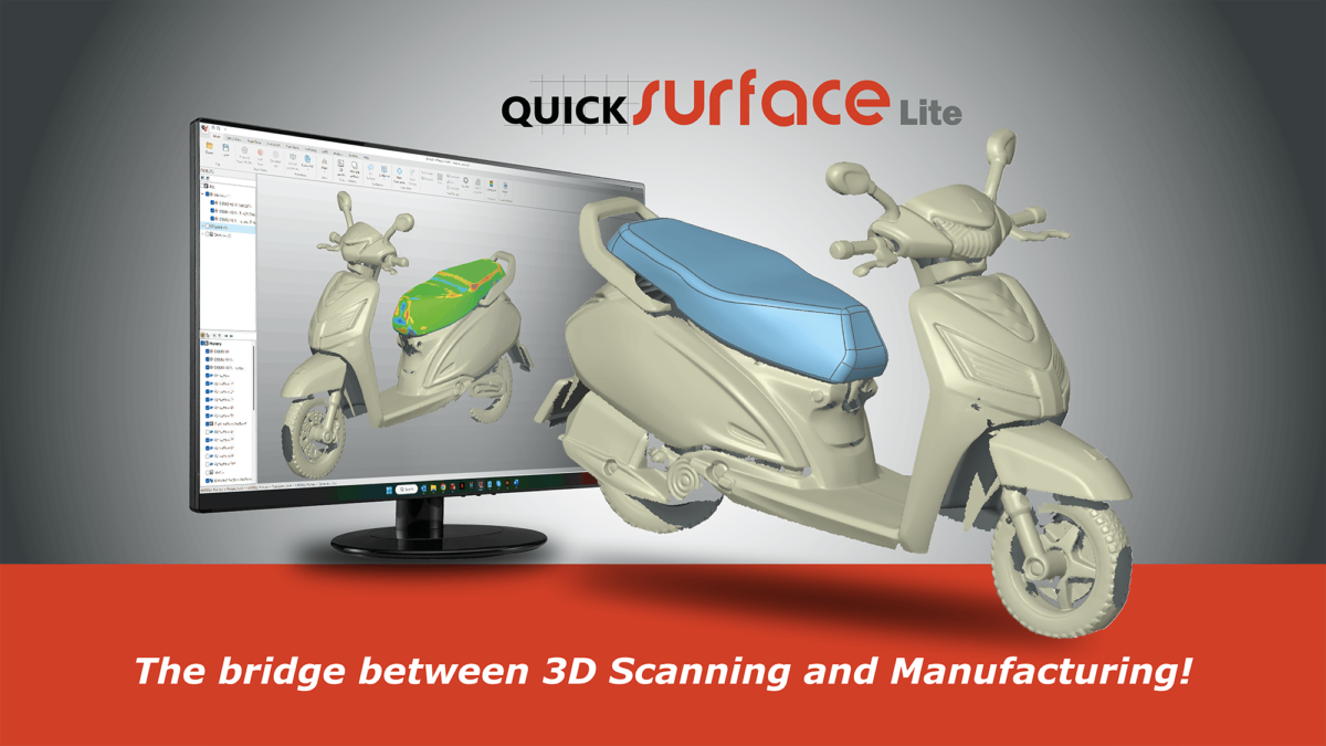 QUICKSURFACE: Best 3D Reverse Engineering Software | 3DeVOK