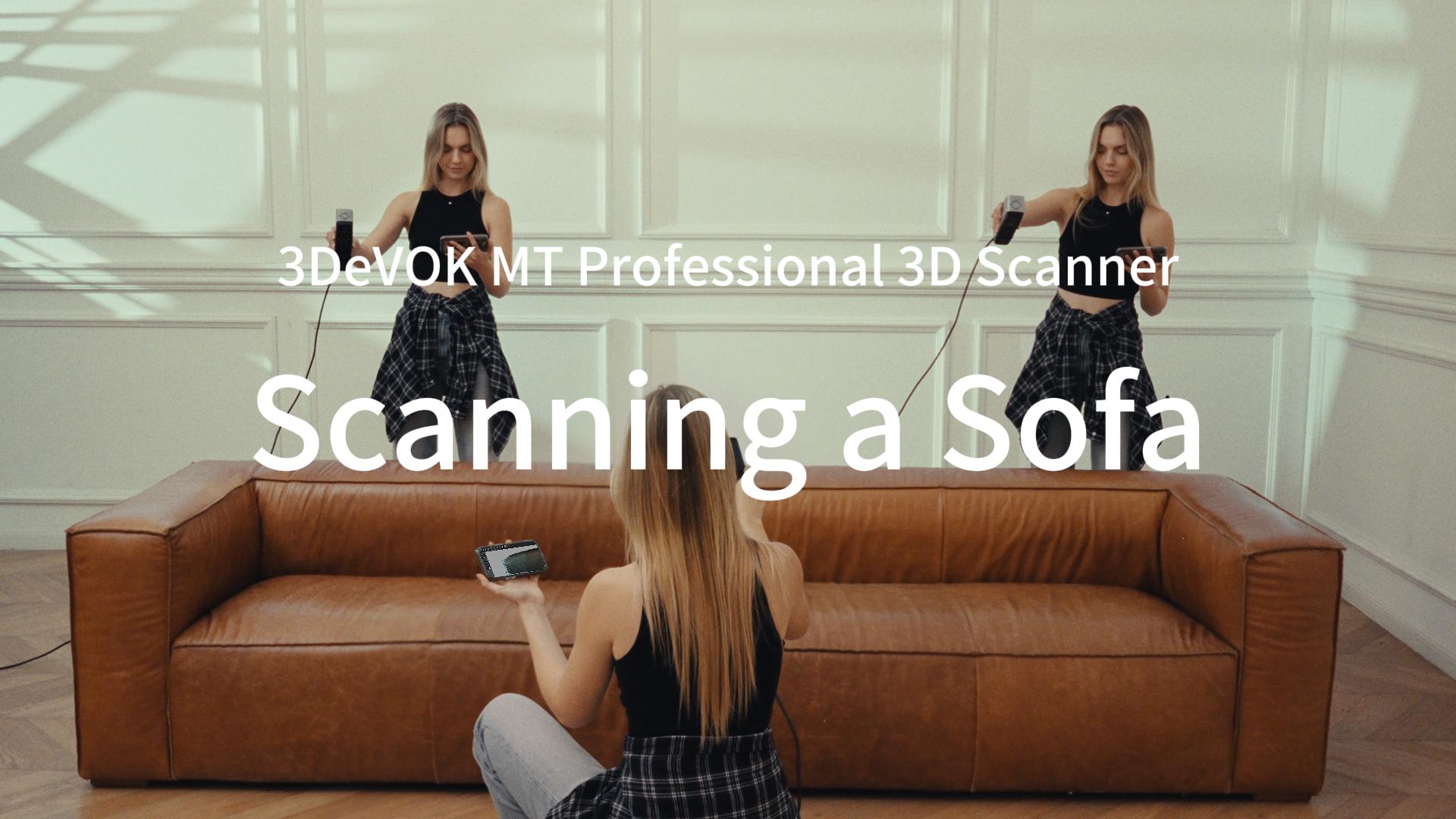3DeVOK MT – Fast 3D Scanning of a Sofa with Ultra-Large FoV - 3DeVOK