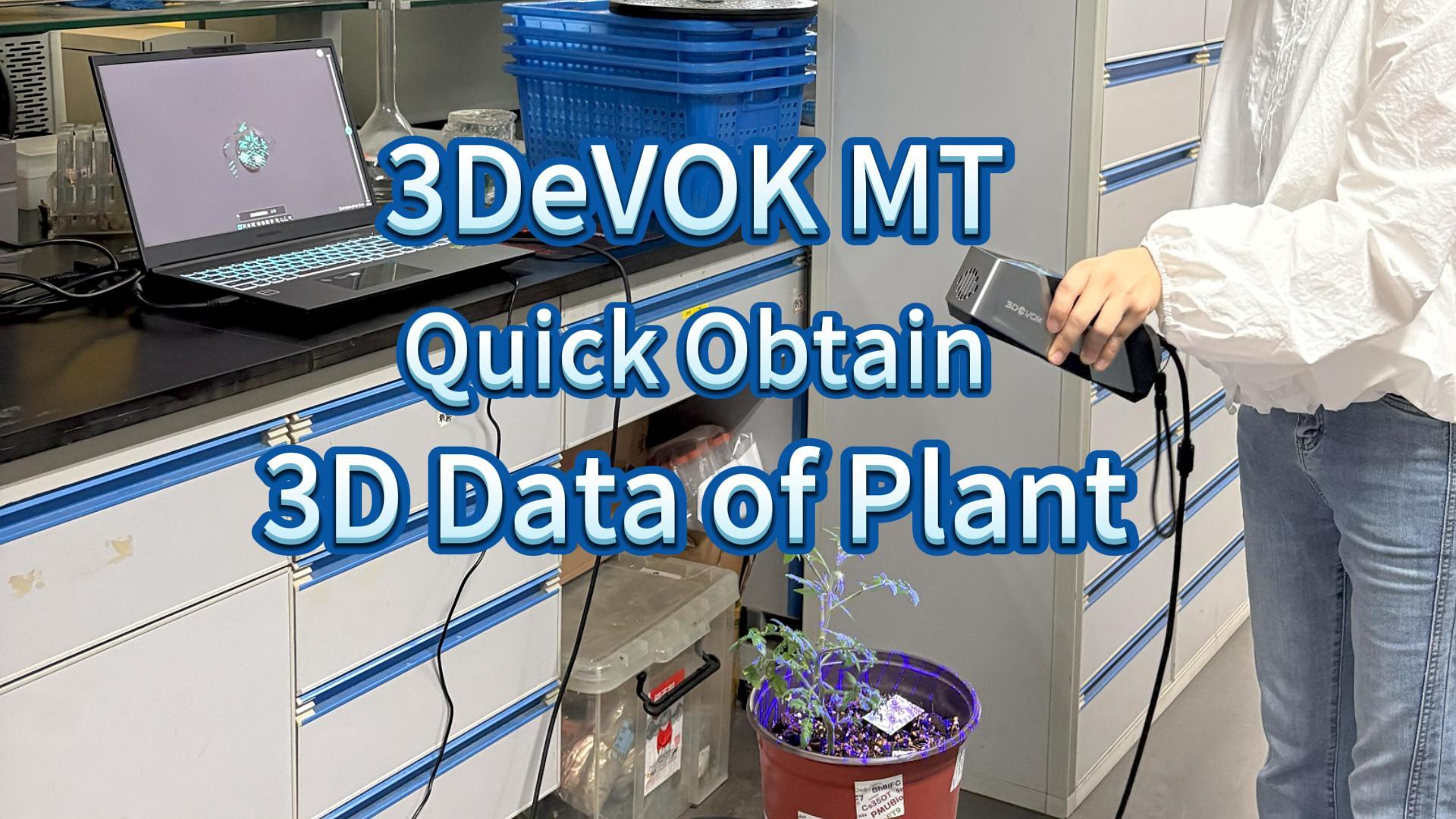 3DeVOK MT 3D Scanning Advancing Plant Morphology Research in 3D - 3DeVOK