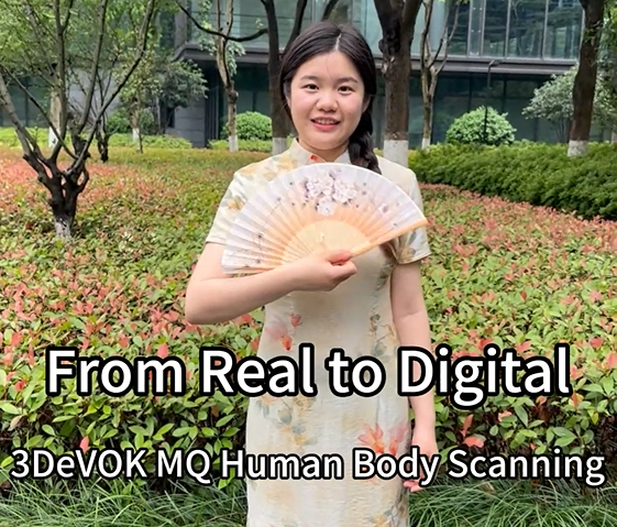 From Real to Digital – 3DeVOK MQ Wireless 3D Scanning for the Human Body - 3DeVOK