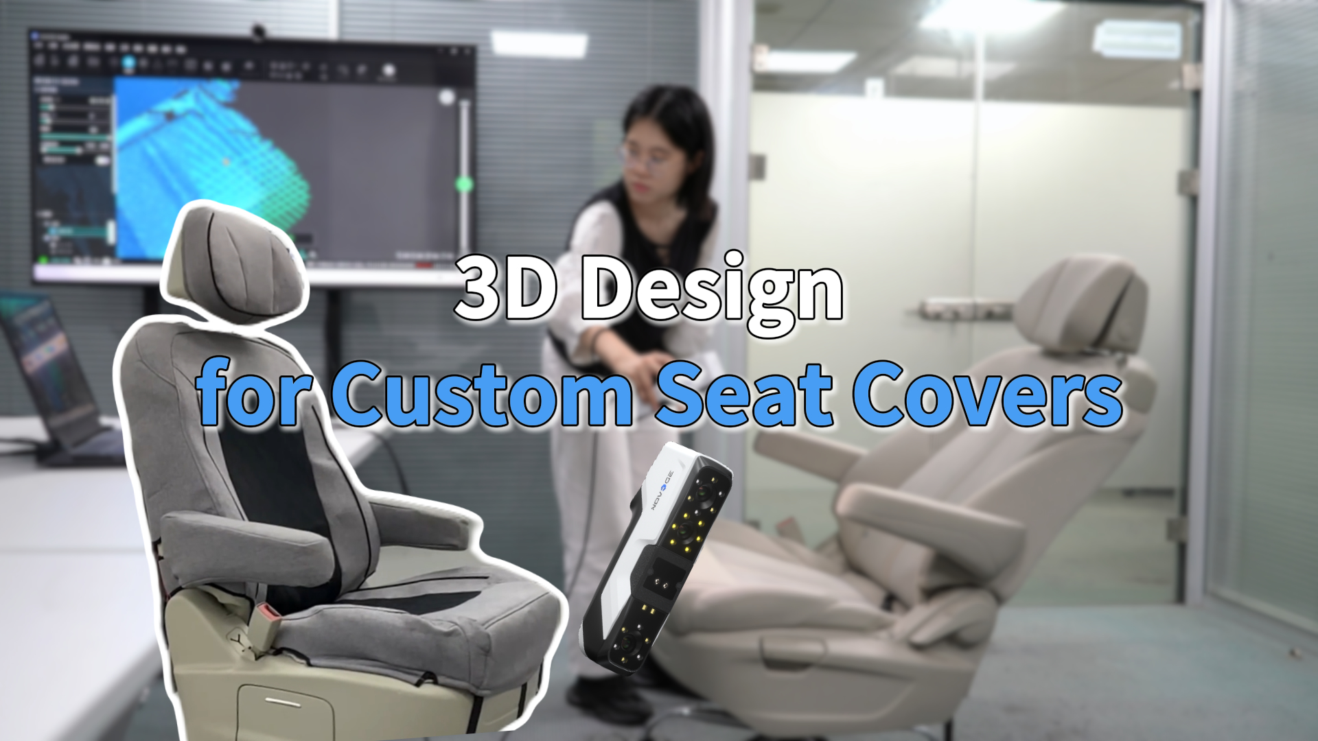 How 3DeVOK MQ 3D Scanner Revolutionizes Custom Car Seat Cover ...