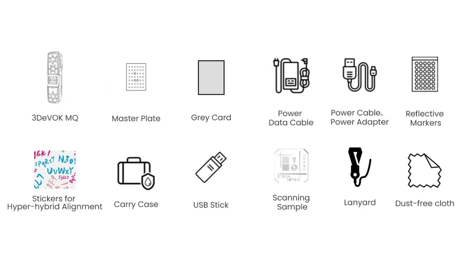 3DeVOK MQ 3D Color Scanner - 3DeVOK