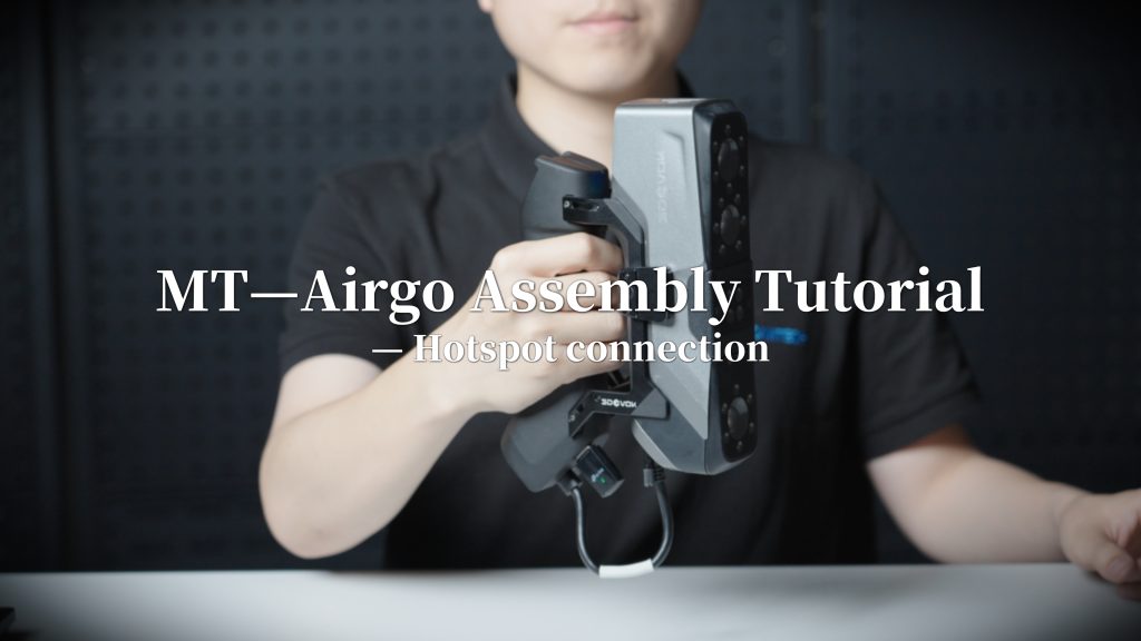 3DeVOK MT Wireless Handle Assembly Tutorial (Hotspot Connection Mode) - 3DeVOK
